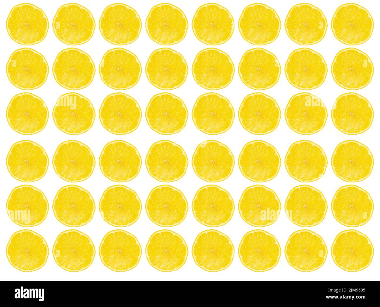 Juicy lemon slices. Lemon slices isolated on white background ...