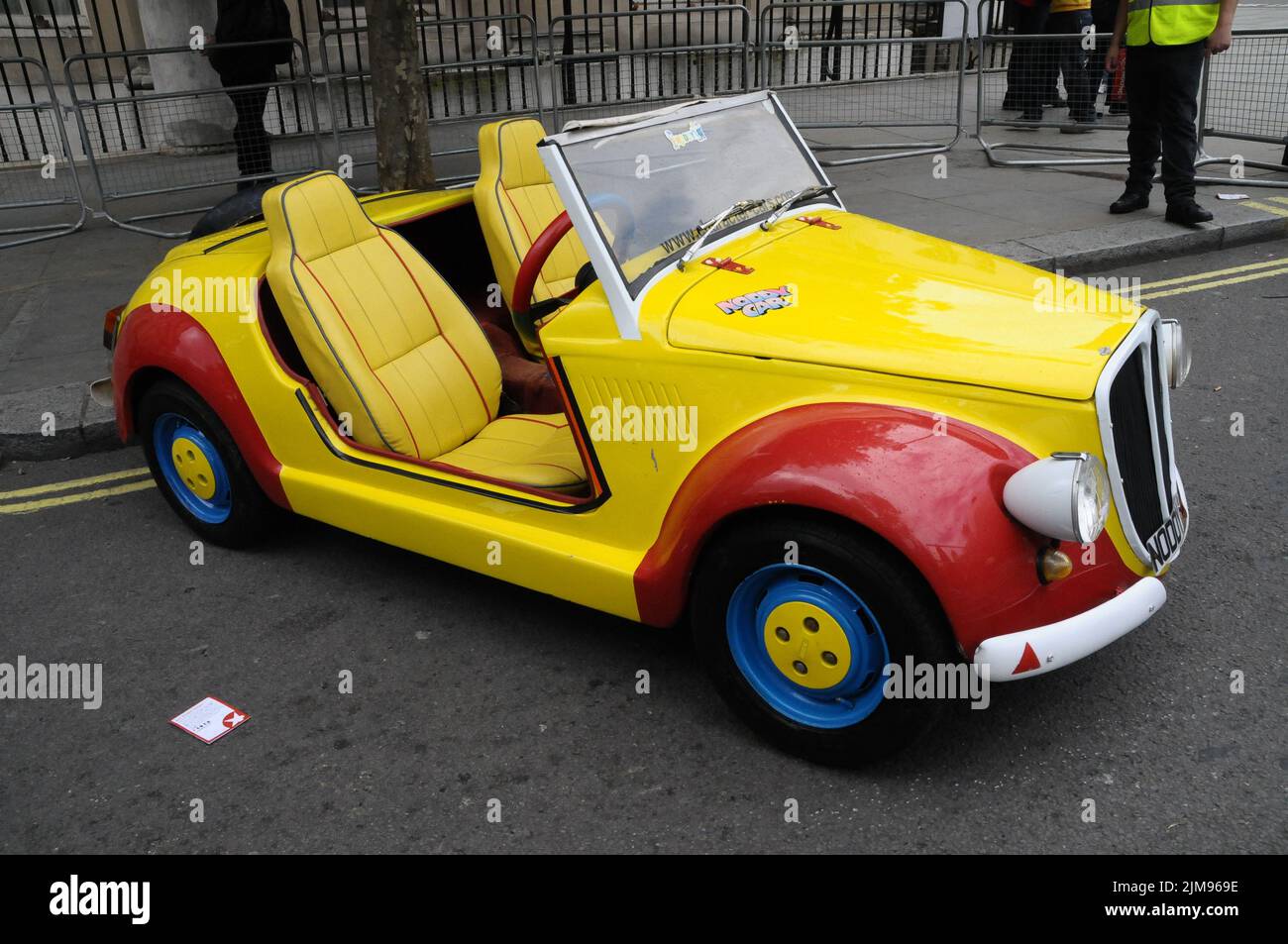 Enid Blyton's Noddy car Stock Photo - Alamy