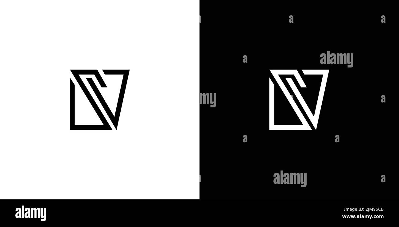 Sv initials logo hi-res stock photography and images - Alamy