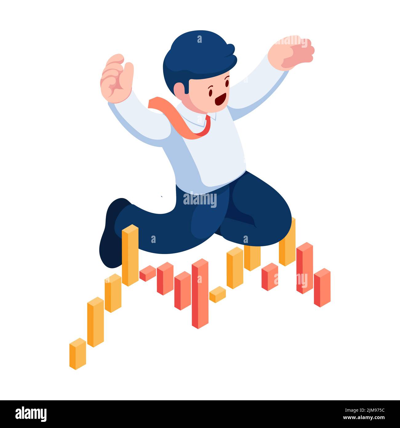 Candlestick chart 3d Stock Vector Images - Alamy