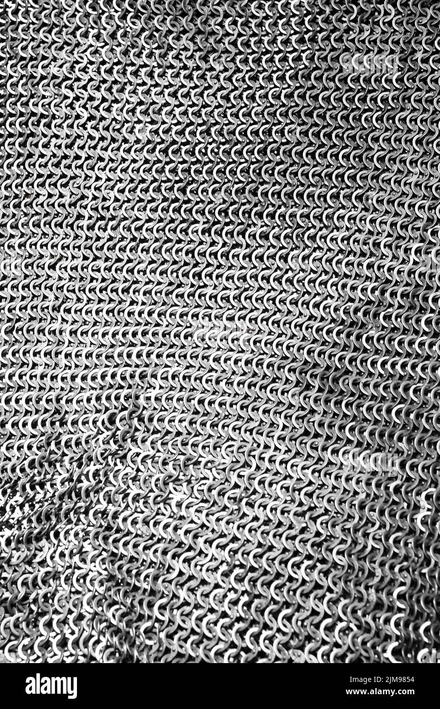 Chainmail texture hi-res stock photography and images - Alamy