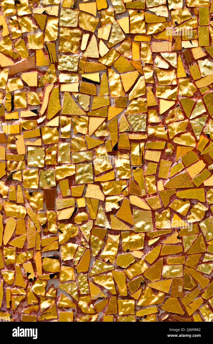 Gold Tile Background Stock Photo - Alamy