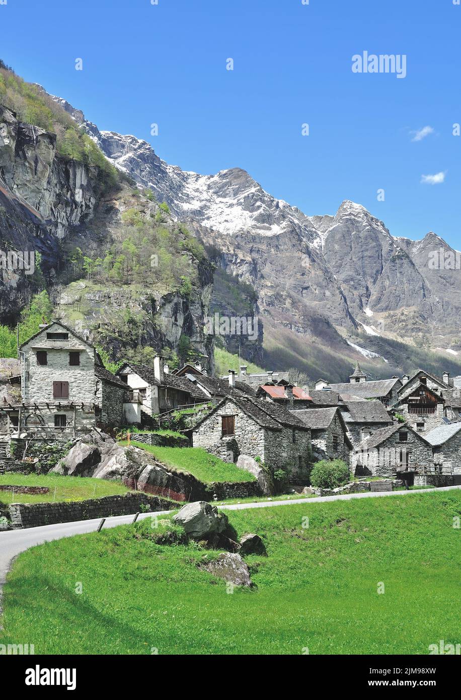 Bavona valley hi-res stock photography and images - Alamy