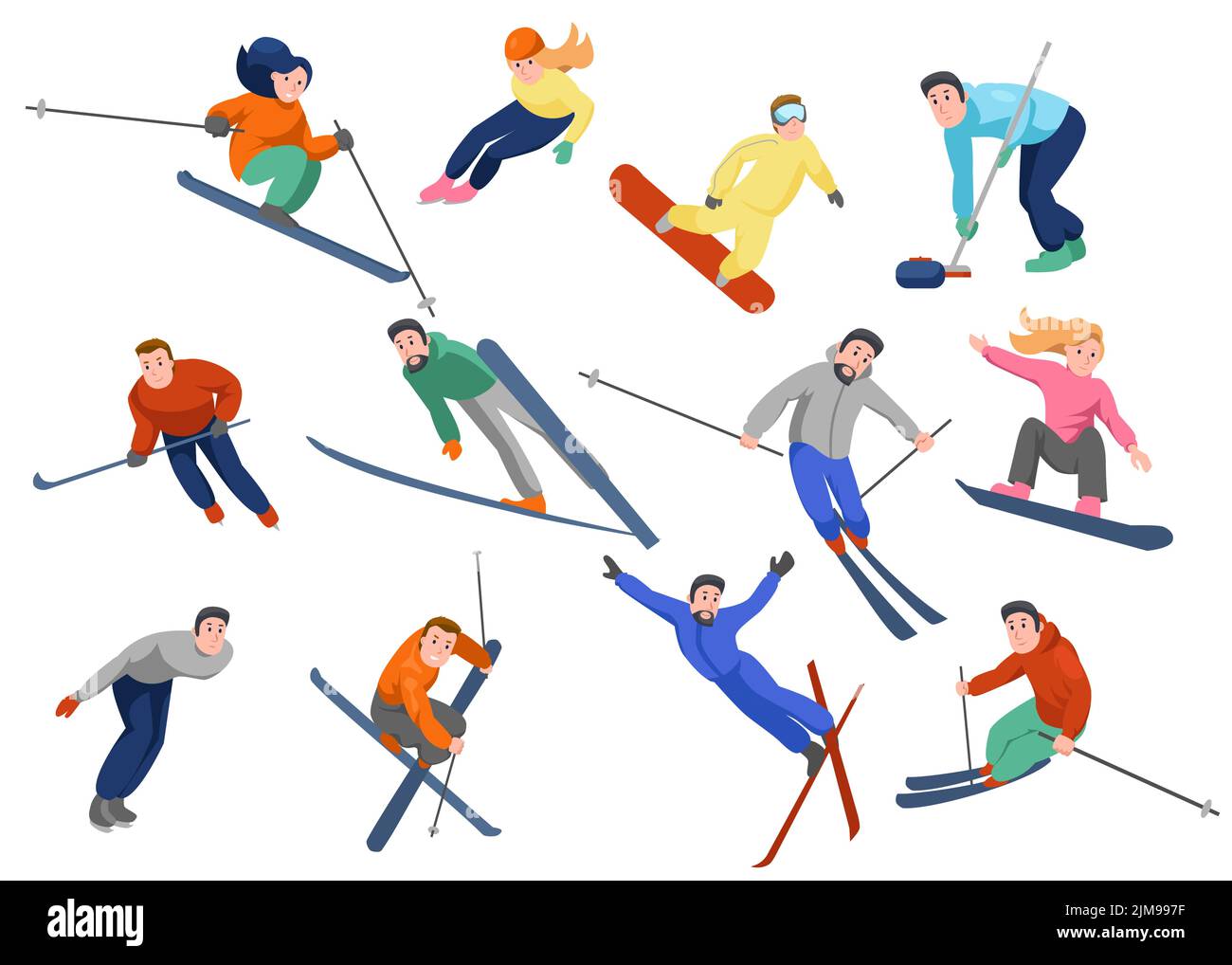 Outdoor curling Stock Vector Images - Alamy