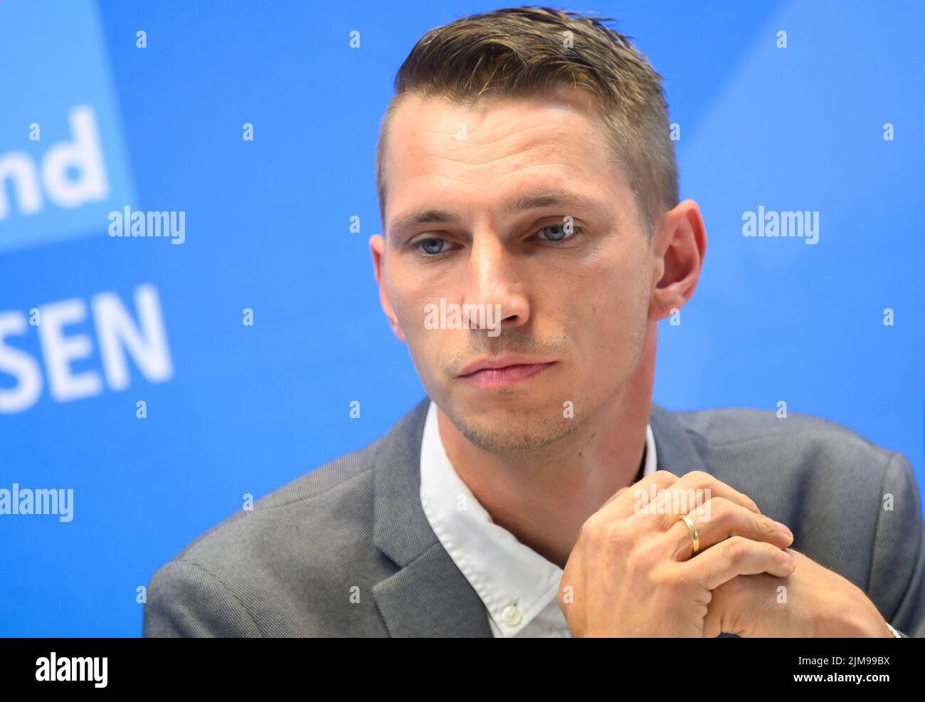 Hanover, Germany. 05th Aug, 2022. Frank Rinck, member of the Bundestag ...