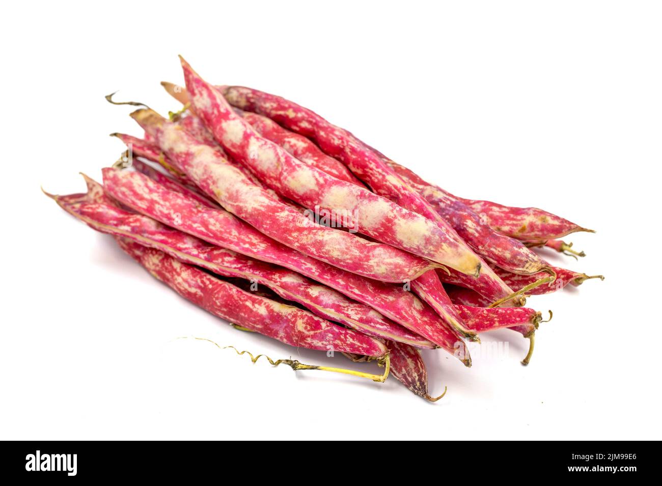 Ripe kidney beans. Fresh and raw kidney beans isolated on white ...