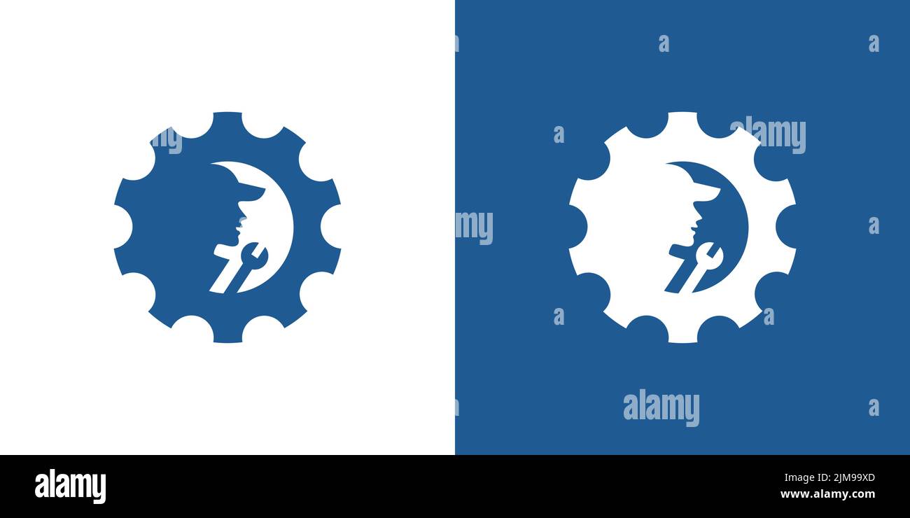 Modern and professional mechanic logo design Stock Vector Image & Art ...