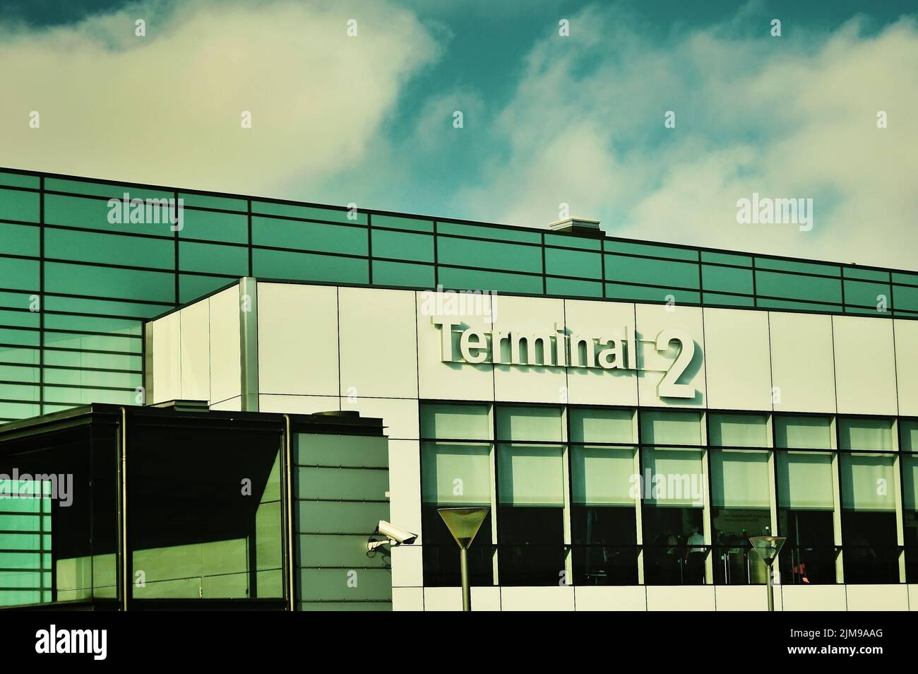 Airport interier. Terminal 2 Stock Photo - Alamy