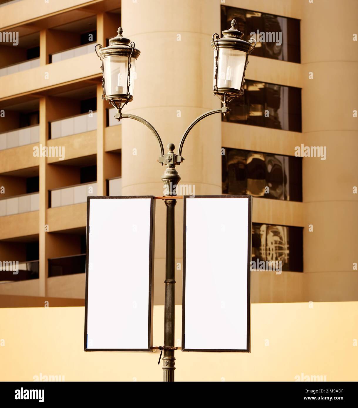 Blank notice board path hi-res stock photography and images - Alamy