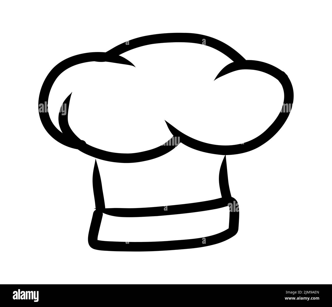 Chef cook icons. Vector cook cap logos for restaurant Stock Vector ...