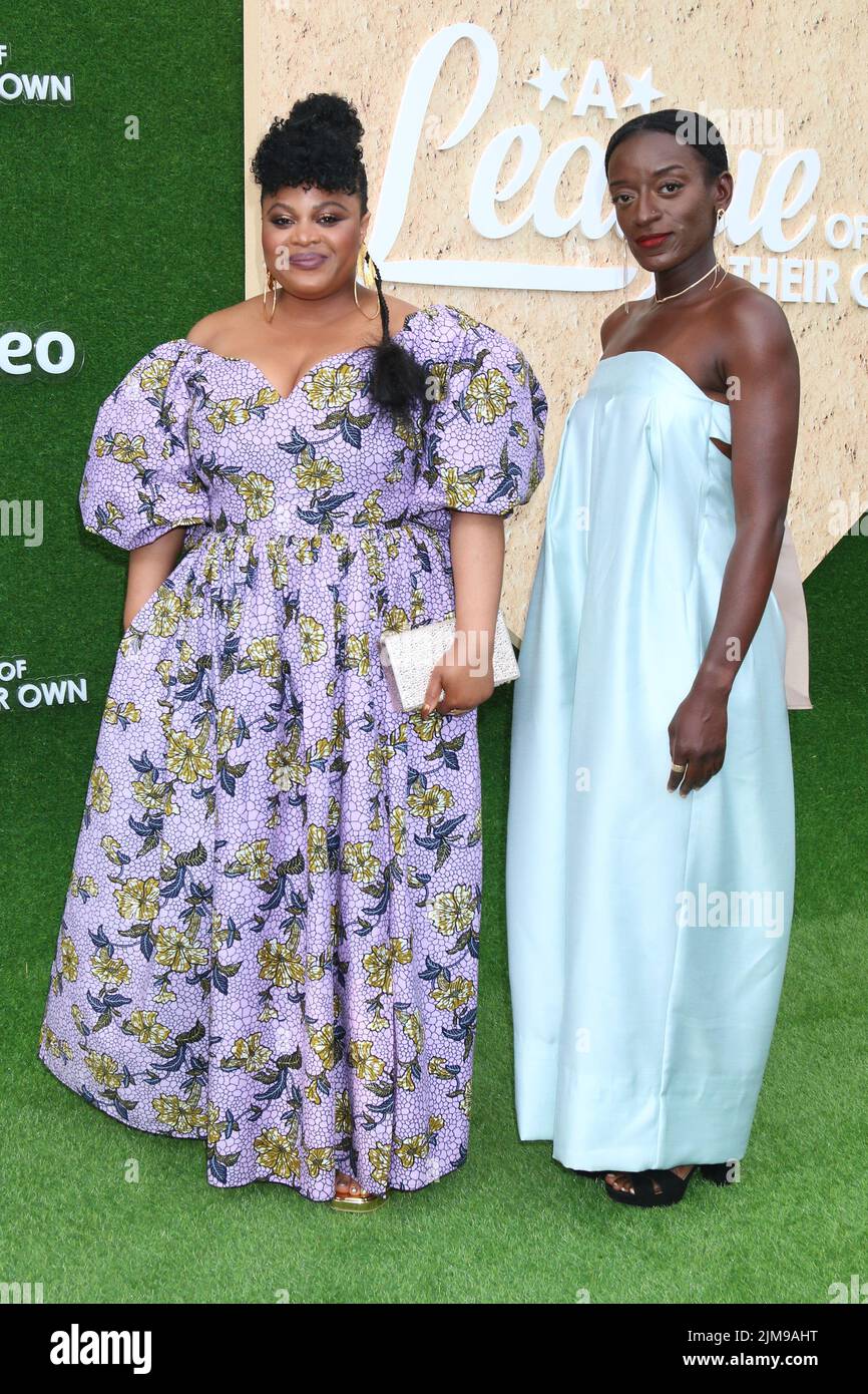 LOS ANGELES - AUG 4: Gbemisola Ikumelo, guest at the A League Of Their ...