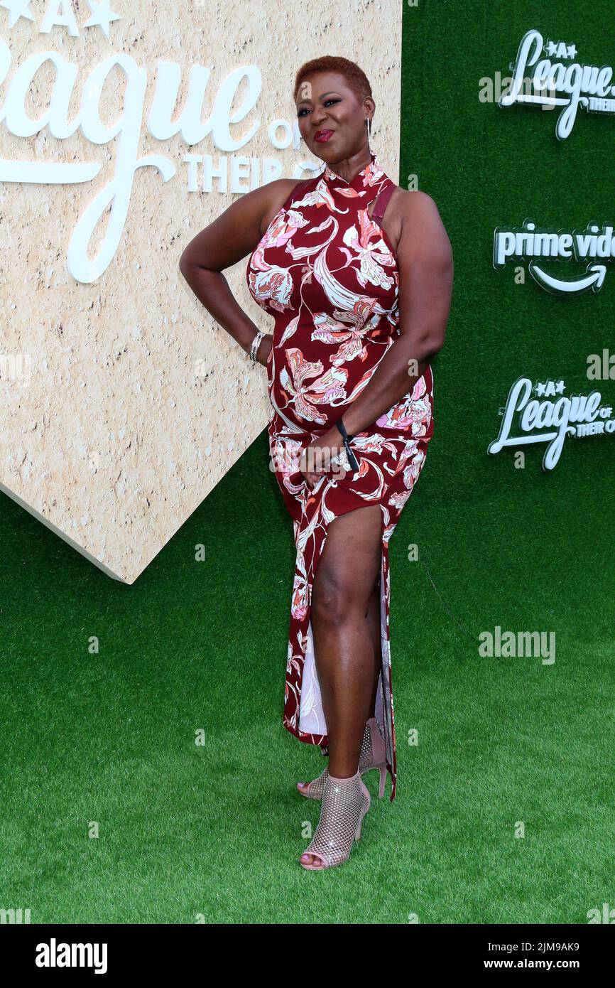 LOS ANGELES - AUG 4: Treisa Gary at the A League Of Their Own Premiere ...