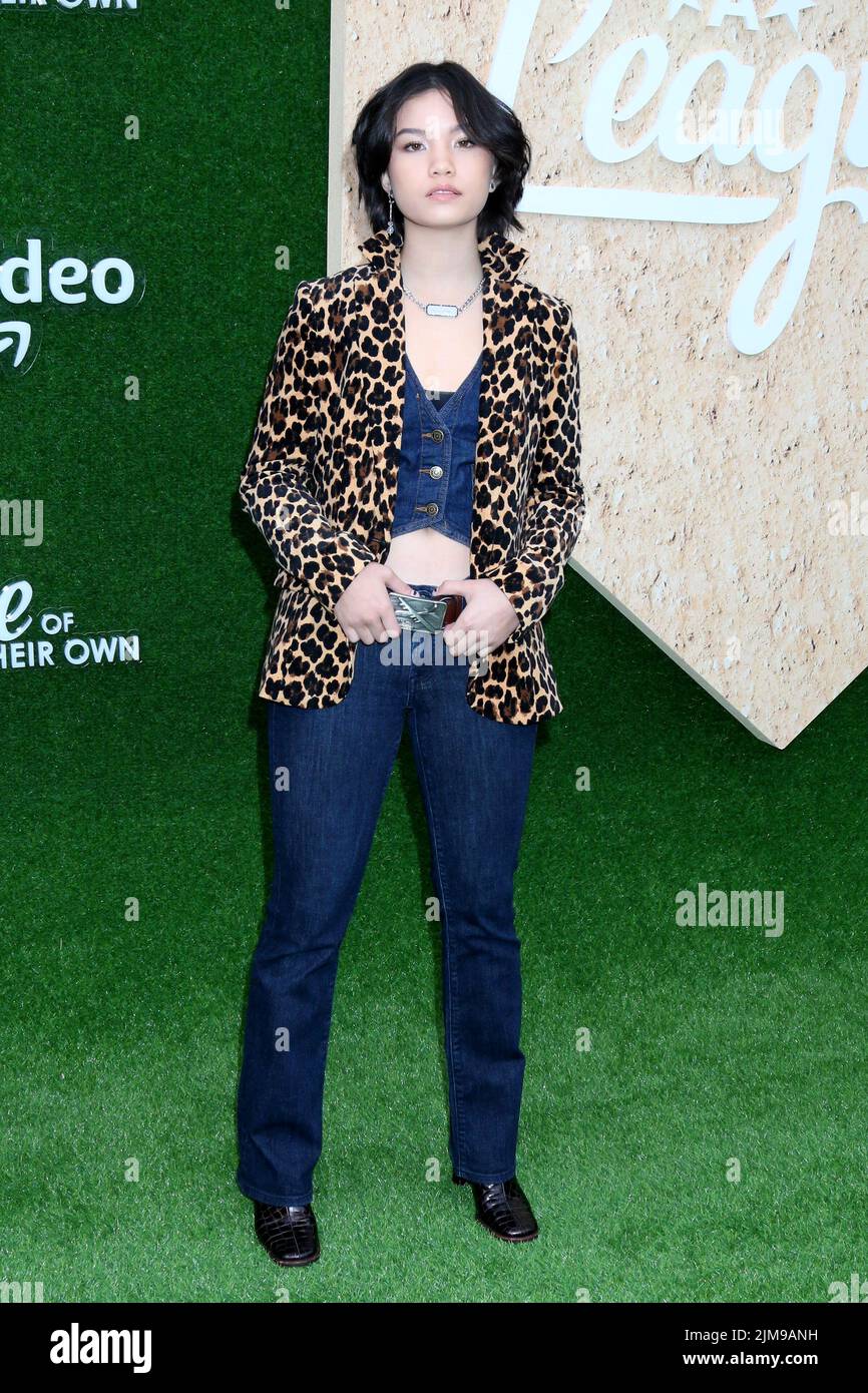 LOS ANGELES - AUG 4: Riley Lai Nelet at the A League Of Their Own ...