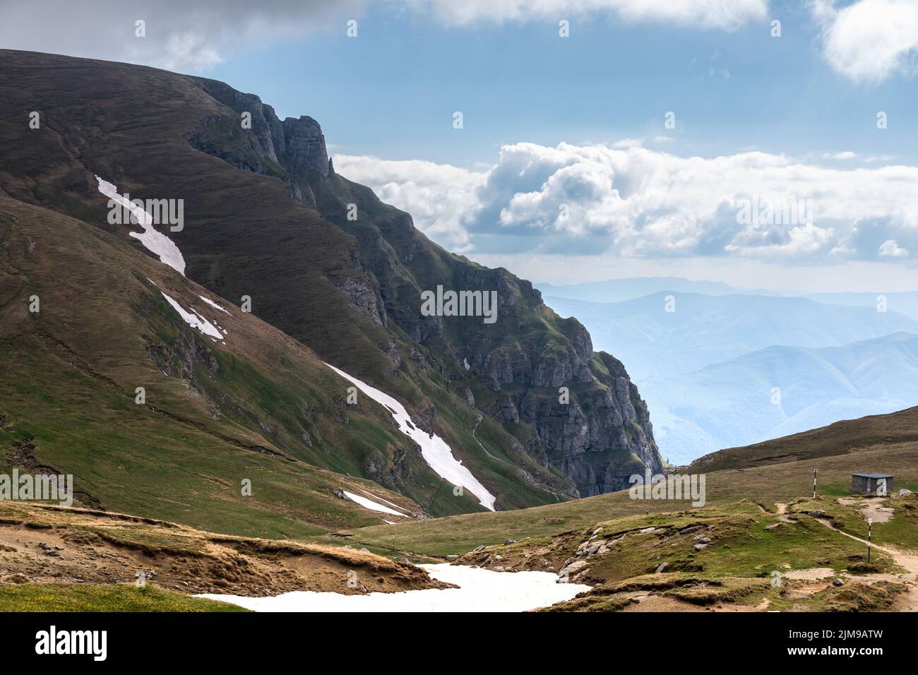Bucegi Natural Park plateau, Romania Stock Photo - Alamy