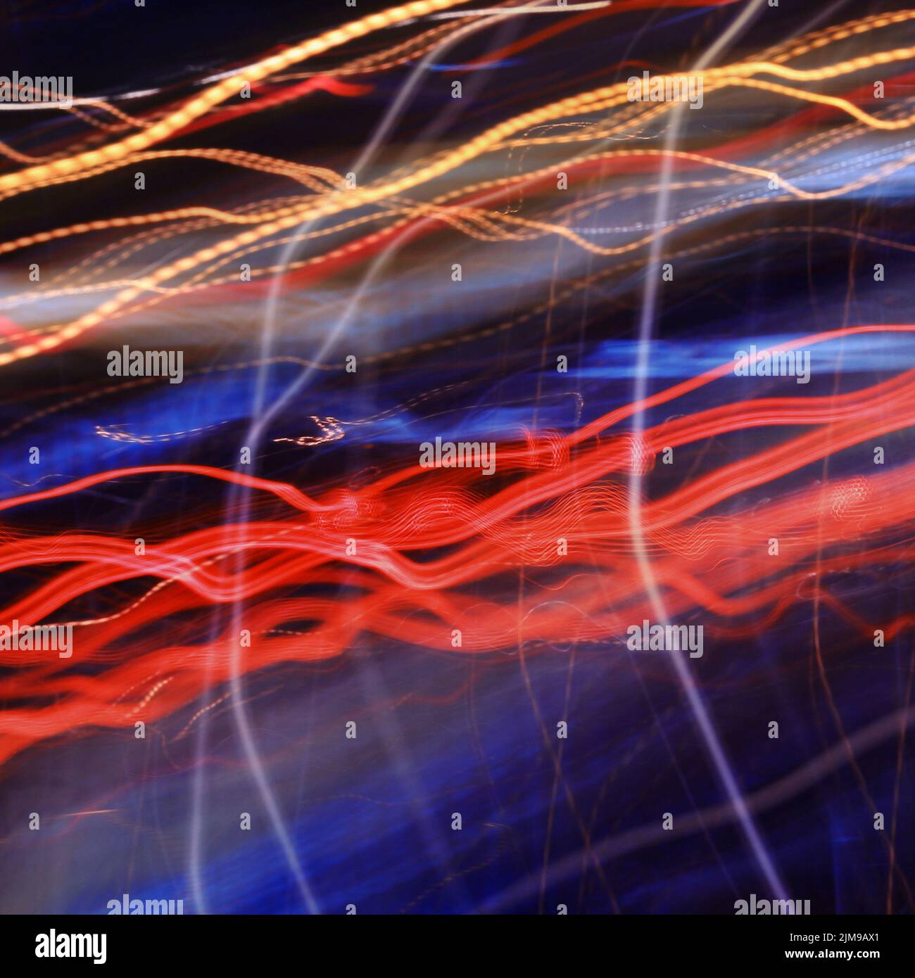 Abstract night lights Stock Photo - Alamy