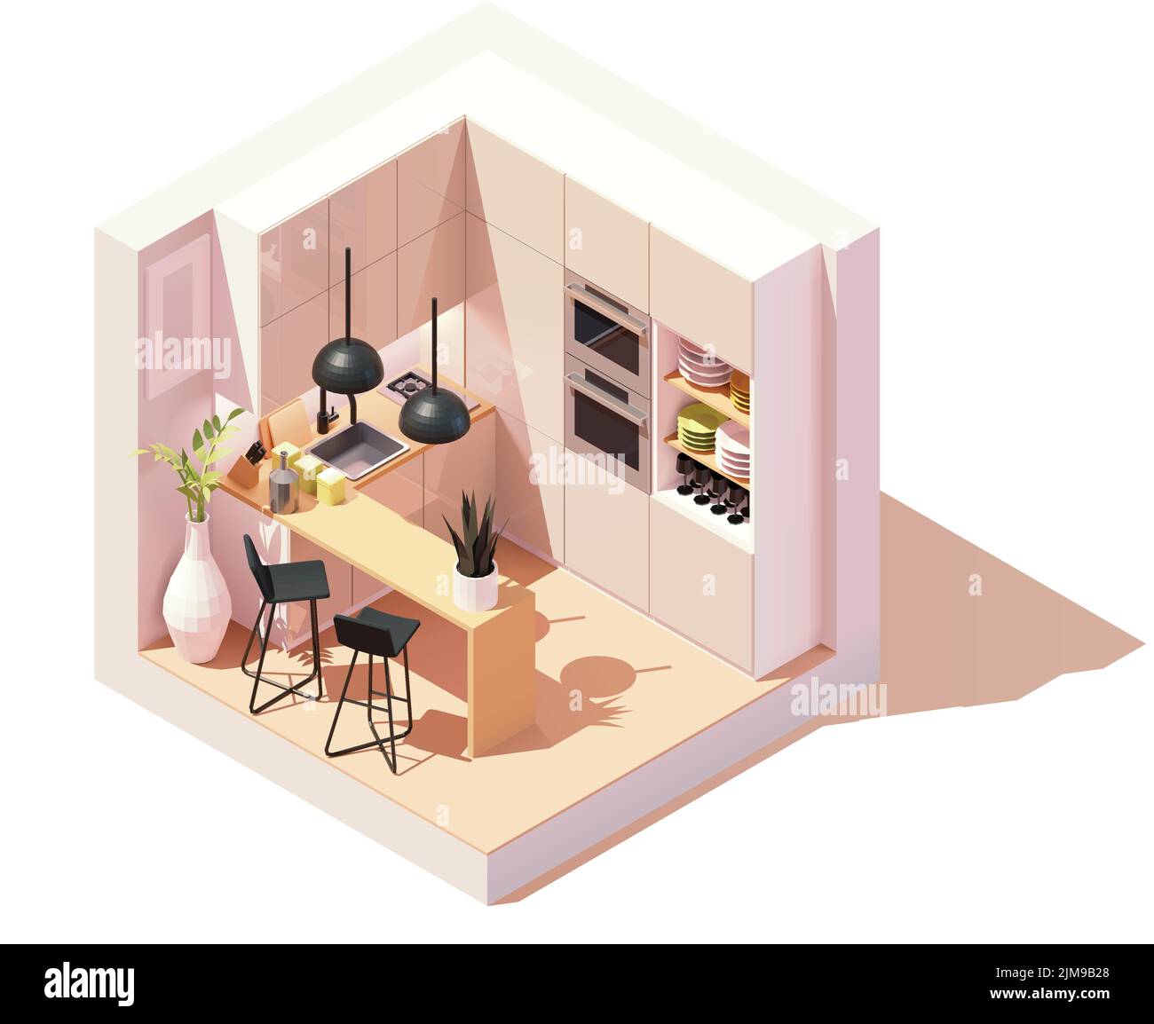 Refrigerator vector section hi-res stock photography and images - Alamy