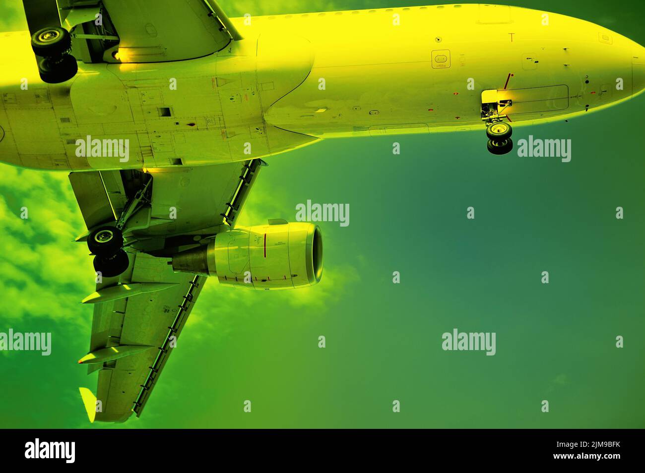 Colourful airplane hi-res stock photography and images - Alamy