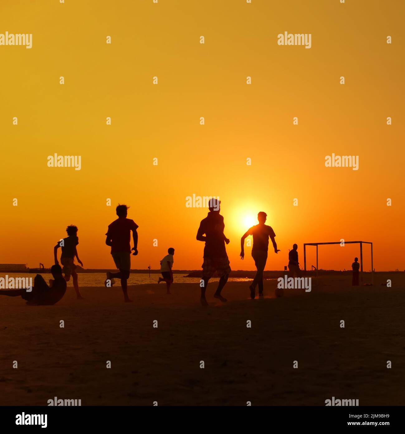 Football sunrise hi-res stock photography and images - Alamy