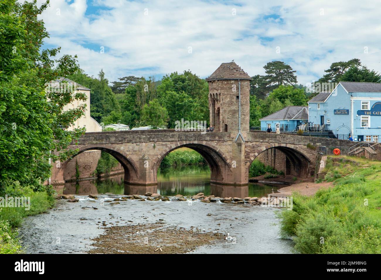 Fortified river bridge hi-res stock photography and images - Alamy
