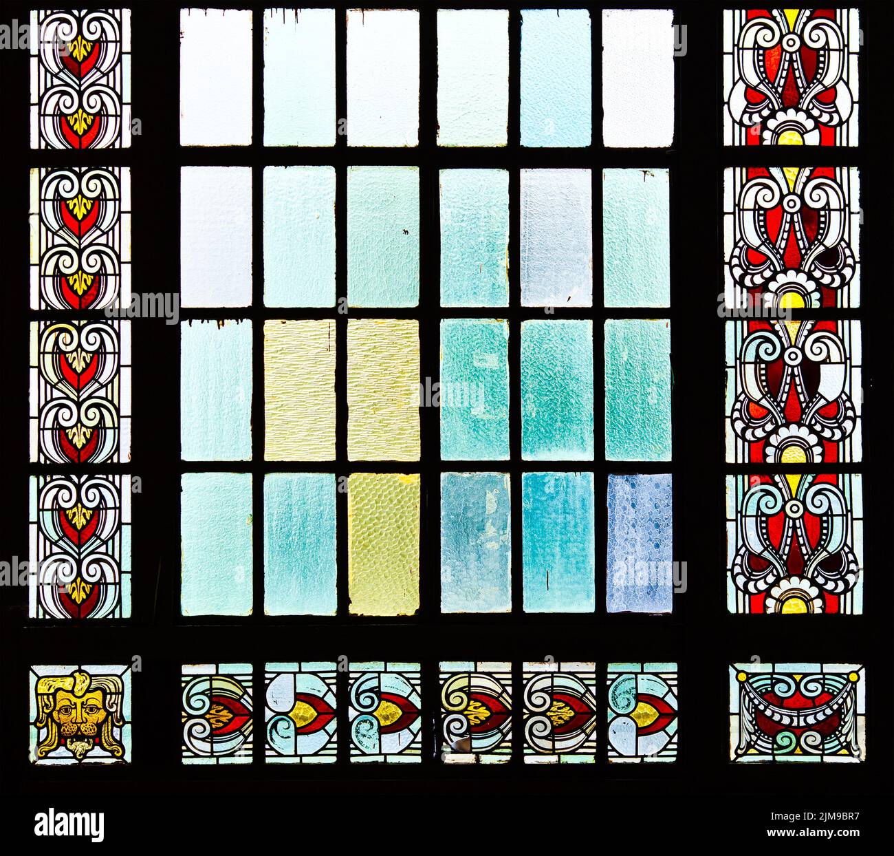 Stained glass window Stock Photo - Alamy