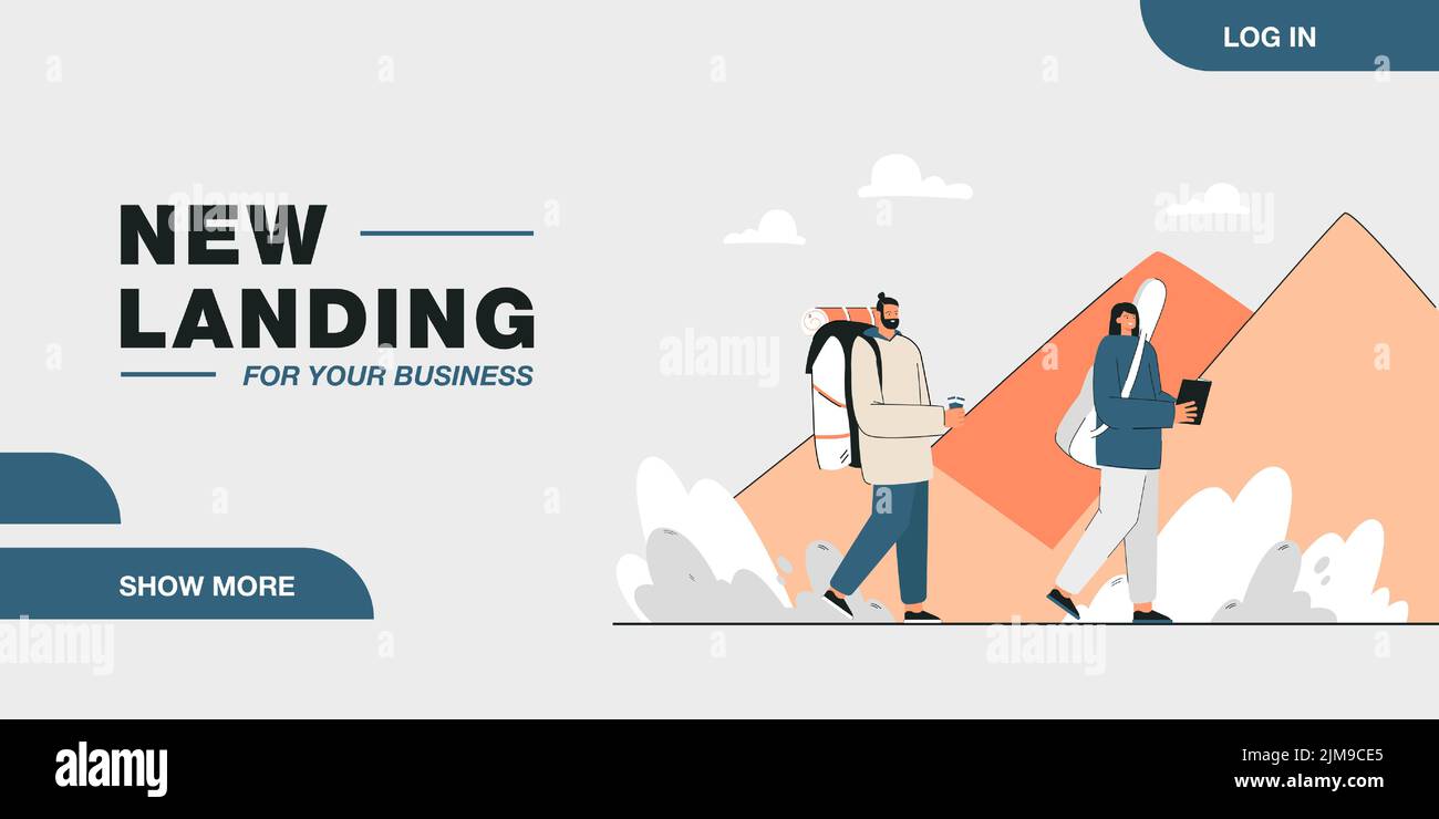 Man camping in front Stock Vector Images - Alamy