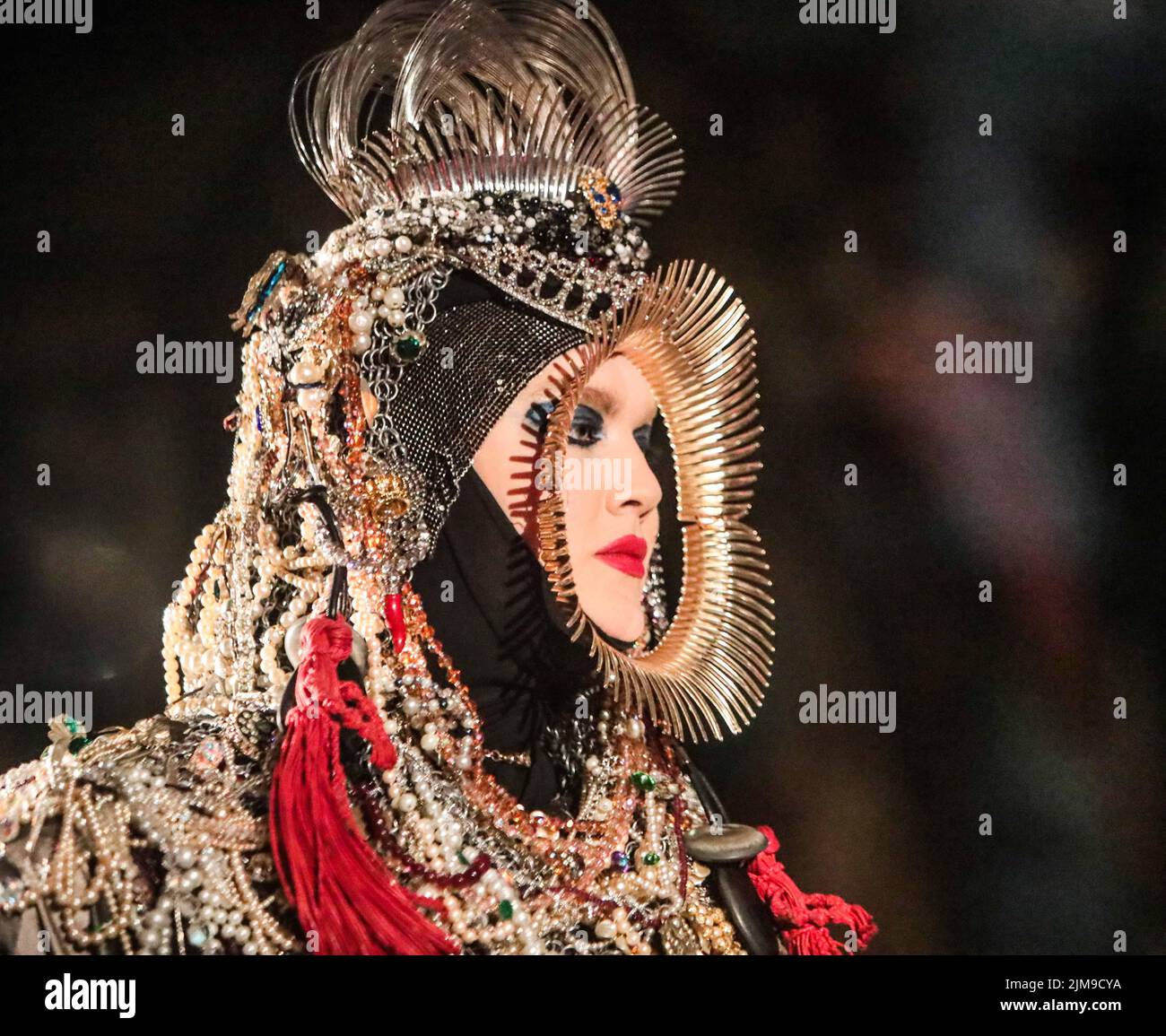 London UK. 05 August , 2022. The Artist Daniel Lismore at The ...