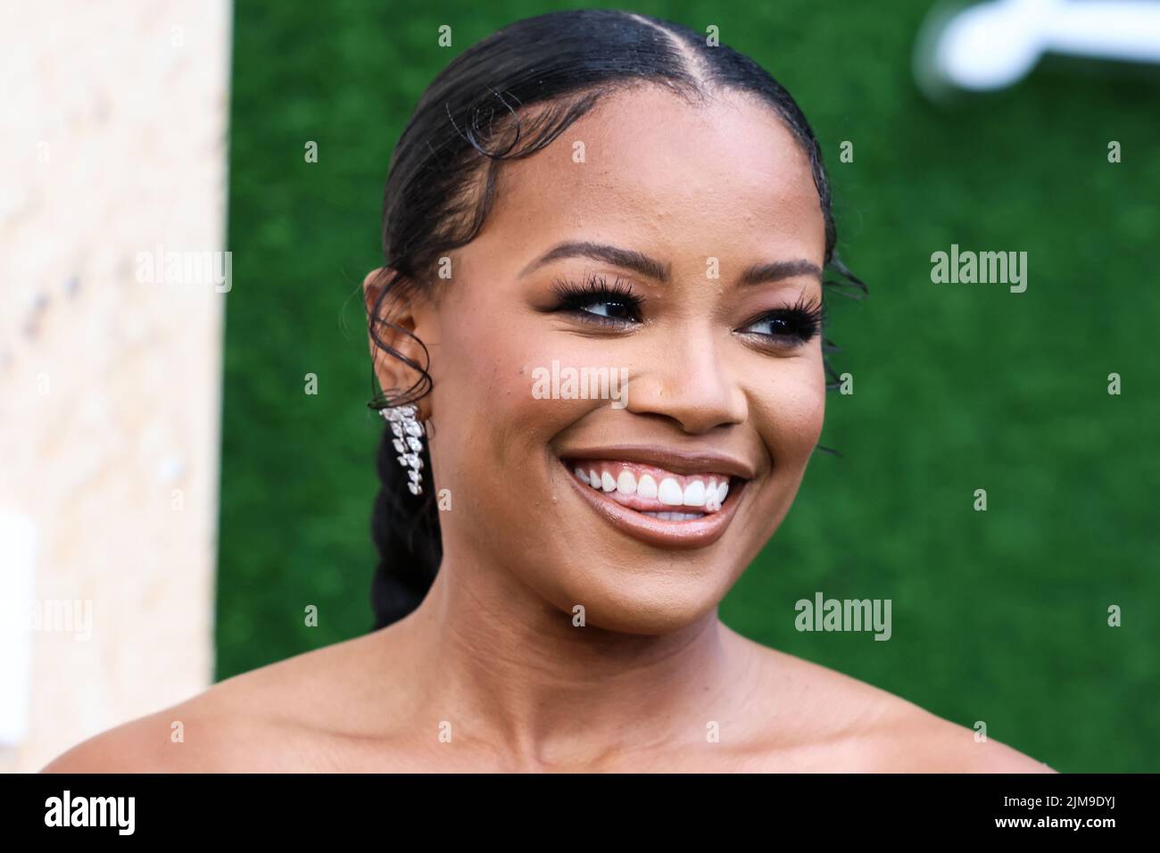 LOS ANGELES, CALIFORNIA, USA - AUGUST 04: American actress Chanté Adams ...