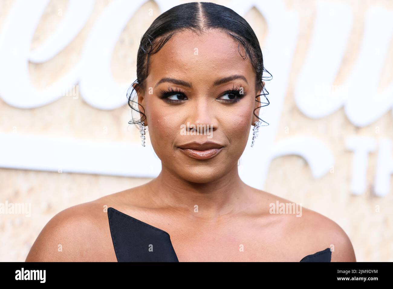 LOS ANGELES, CALIFORNIA, USA - AUGUST 04: American actress Chanté Adams ...