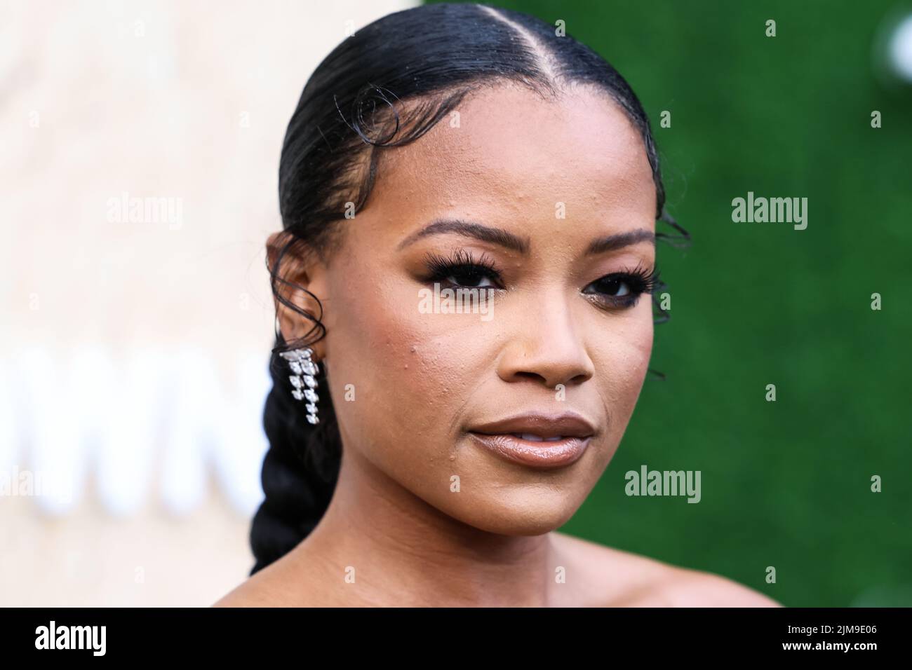 LOS ANGELES, CALIFORNIA, USA - AUGUST 04: American actress Chanté Adams ...