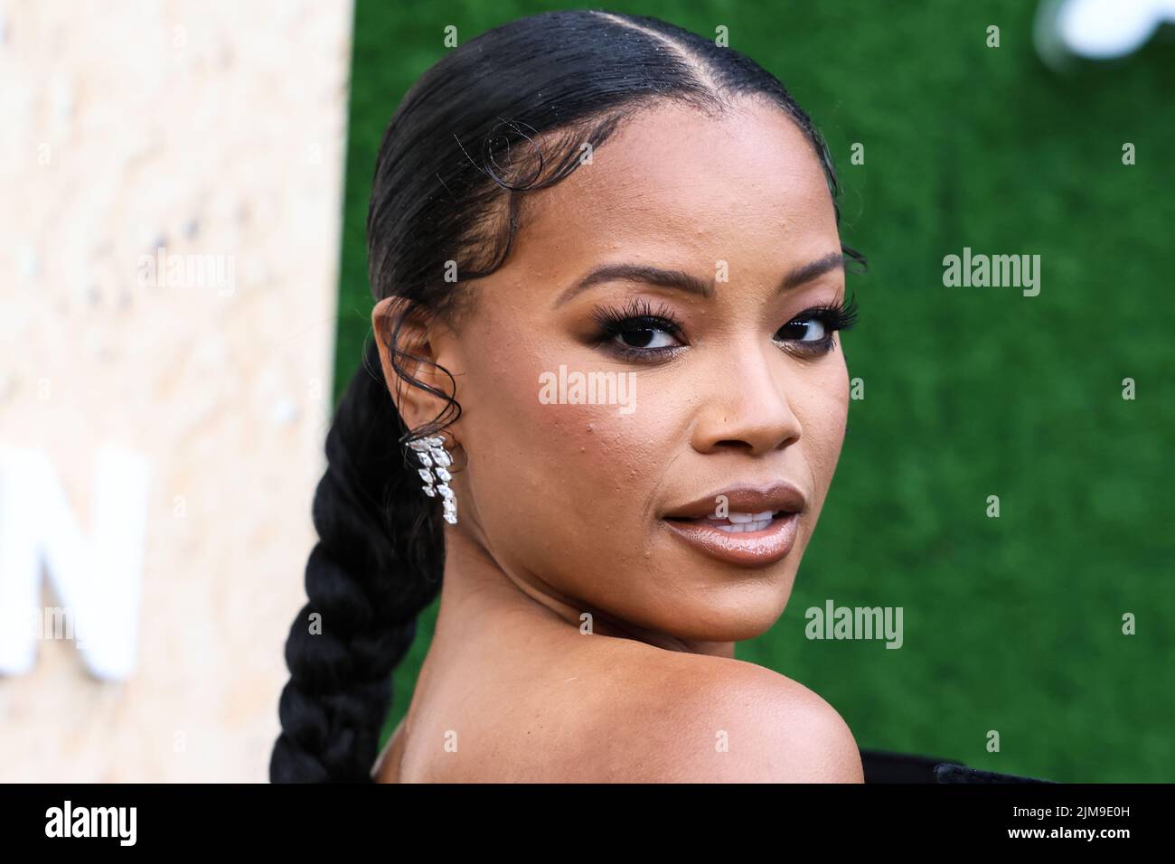 LOS ANGELES, CALIFORNIA, USA - AUGUST 04: American actress Chanté Adams ...