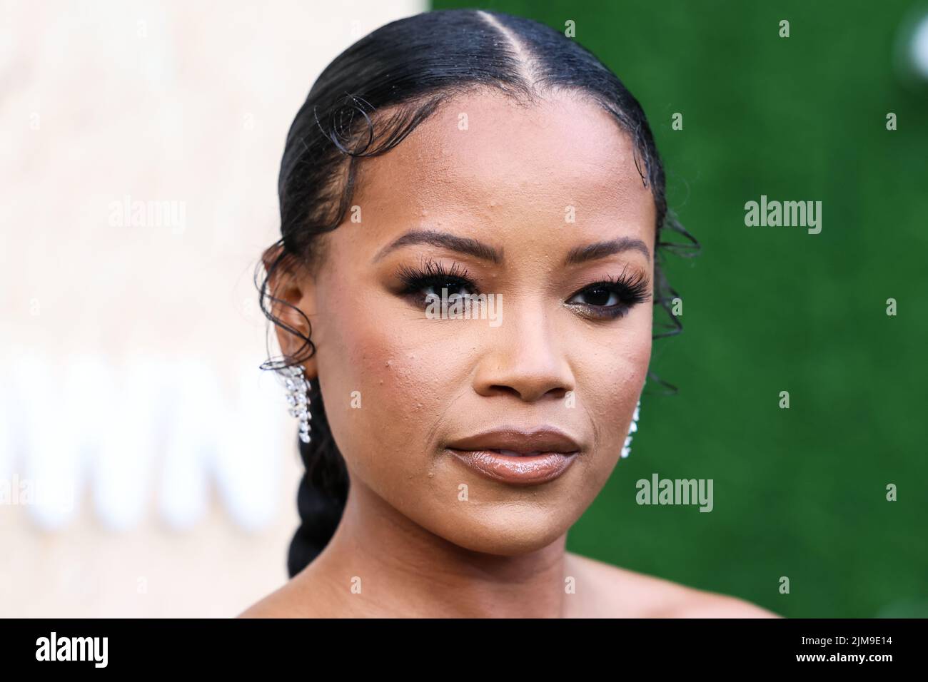 LOS ANGELES, CALIFORNIA, USA - AUGUST 04: American actress Chanté Adams ...