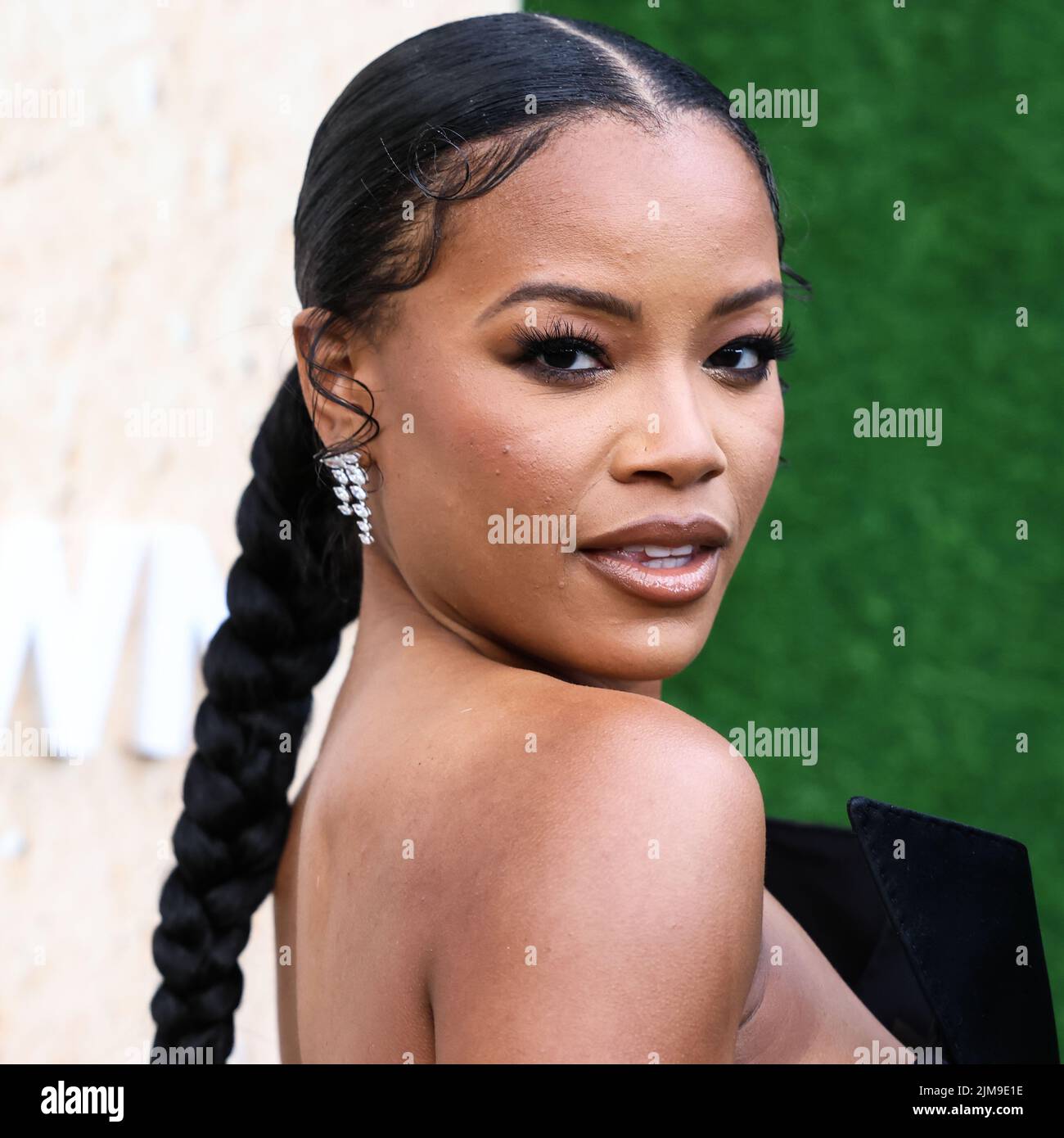 LOS ANGELES, CALIFORNIA, USA - AUGUST 04: American actress Chanté Adams ...