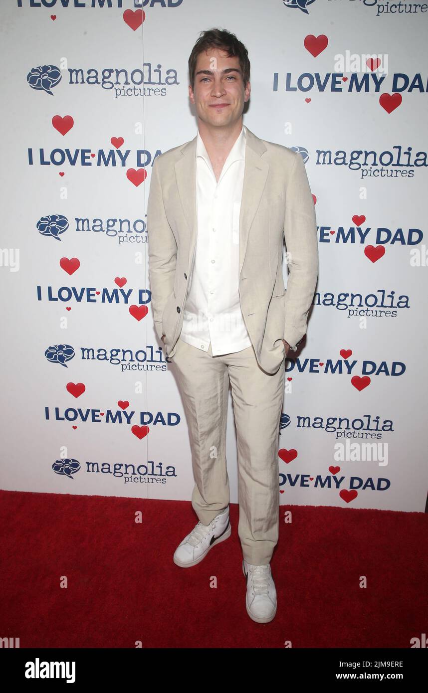 Los Angeles, Ca. 4th Aug, 2022. James Morosini, at the Los Angeles Red ...