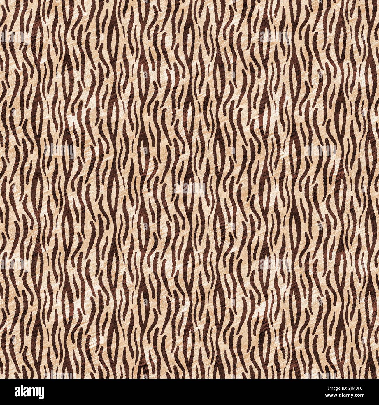 Cute safari tiger print fur wild animal pattern for babies room decor ...