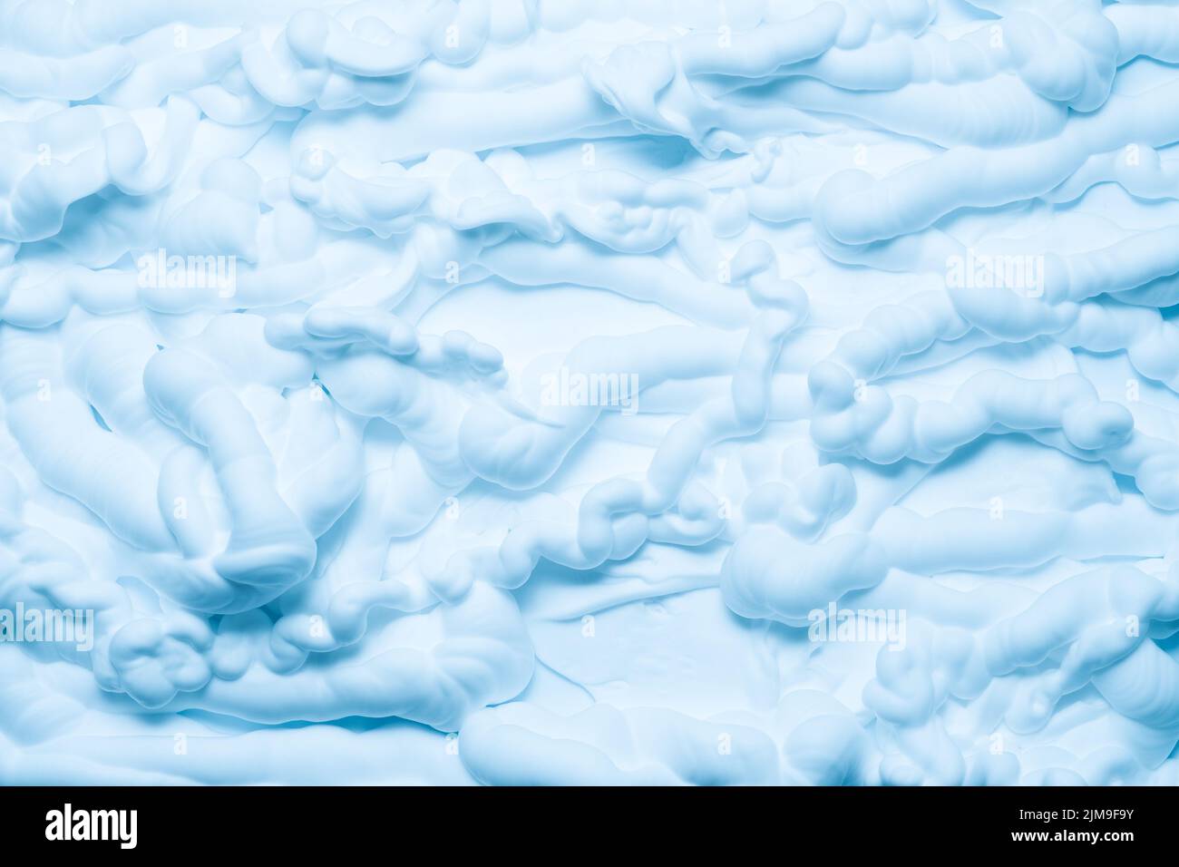 blue foam texture abstract background mousse Stock Photo - Alamy