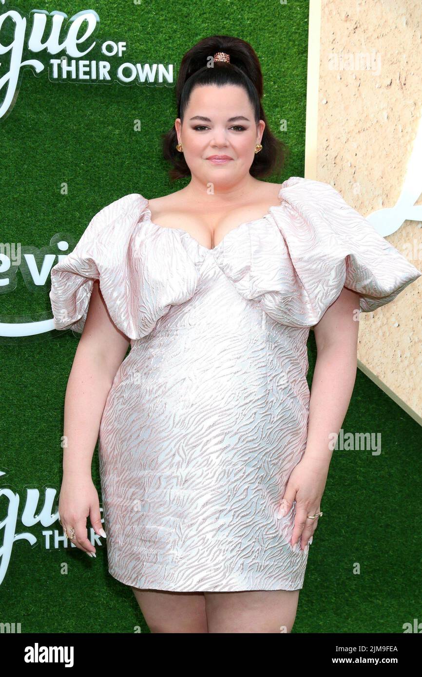 Los Angeles, CA. 4th Aug, 2022. Melanie Field at arrivals for A LEAGUE ...