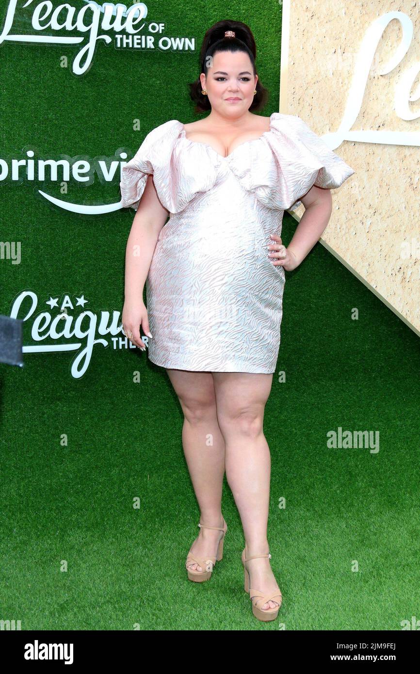 Los Angeles, CA. 4th Aug, 2022. Melanie Field at arrivals for A LEAGUE ...