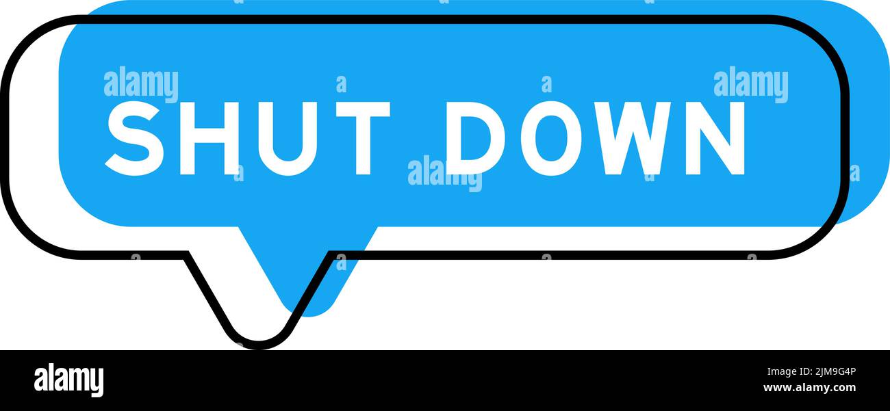 Factory shut down sign Stock Vector Images - Alamy