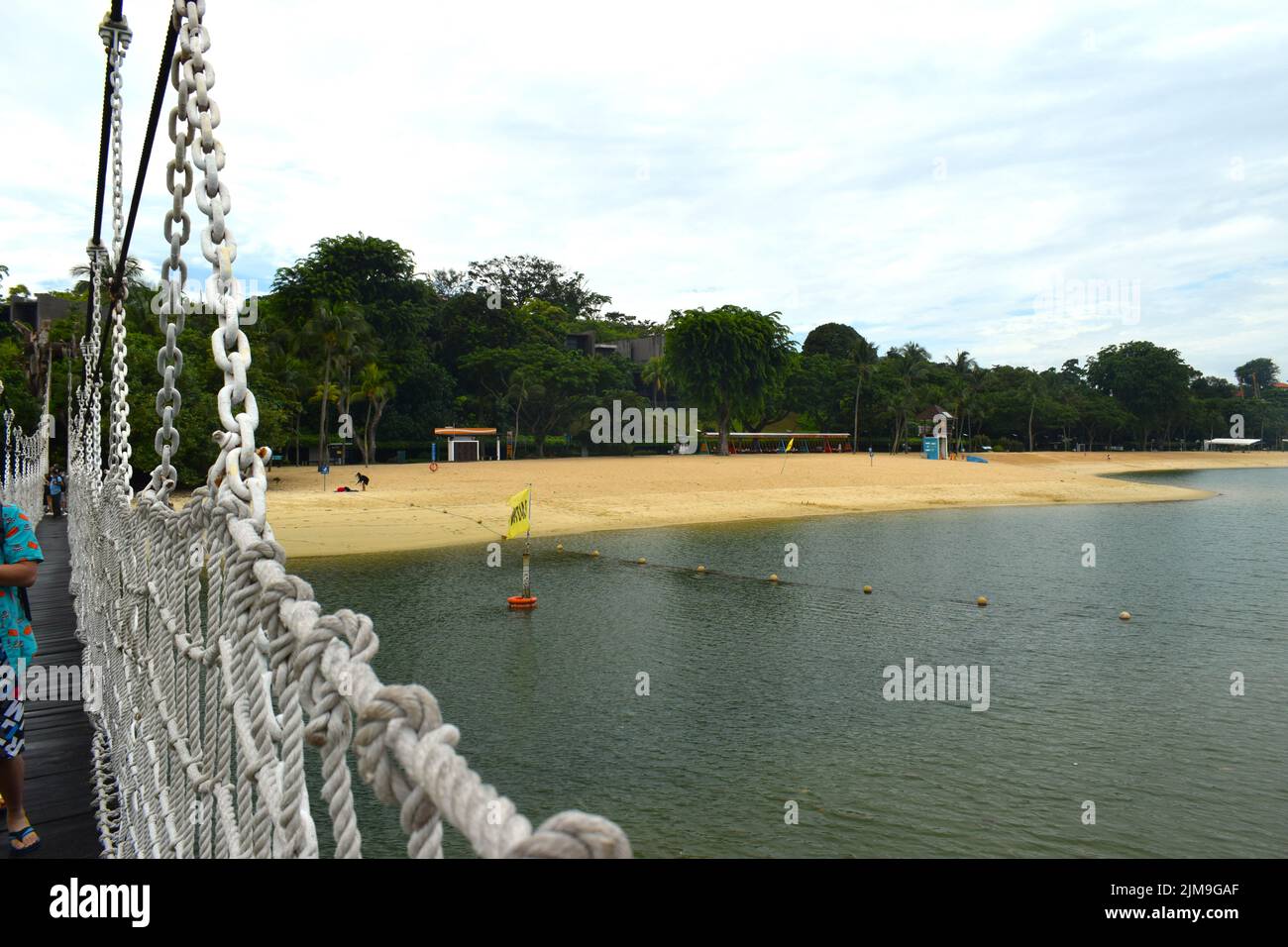 Palawan Beach, Sentosa Stock Photo - Alamy