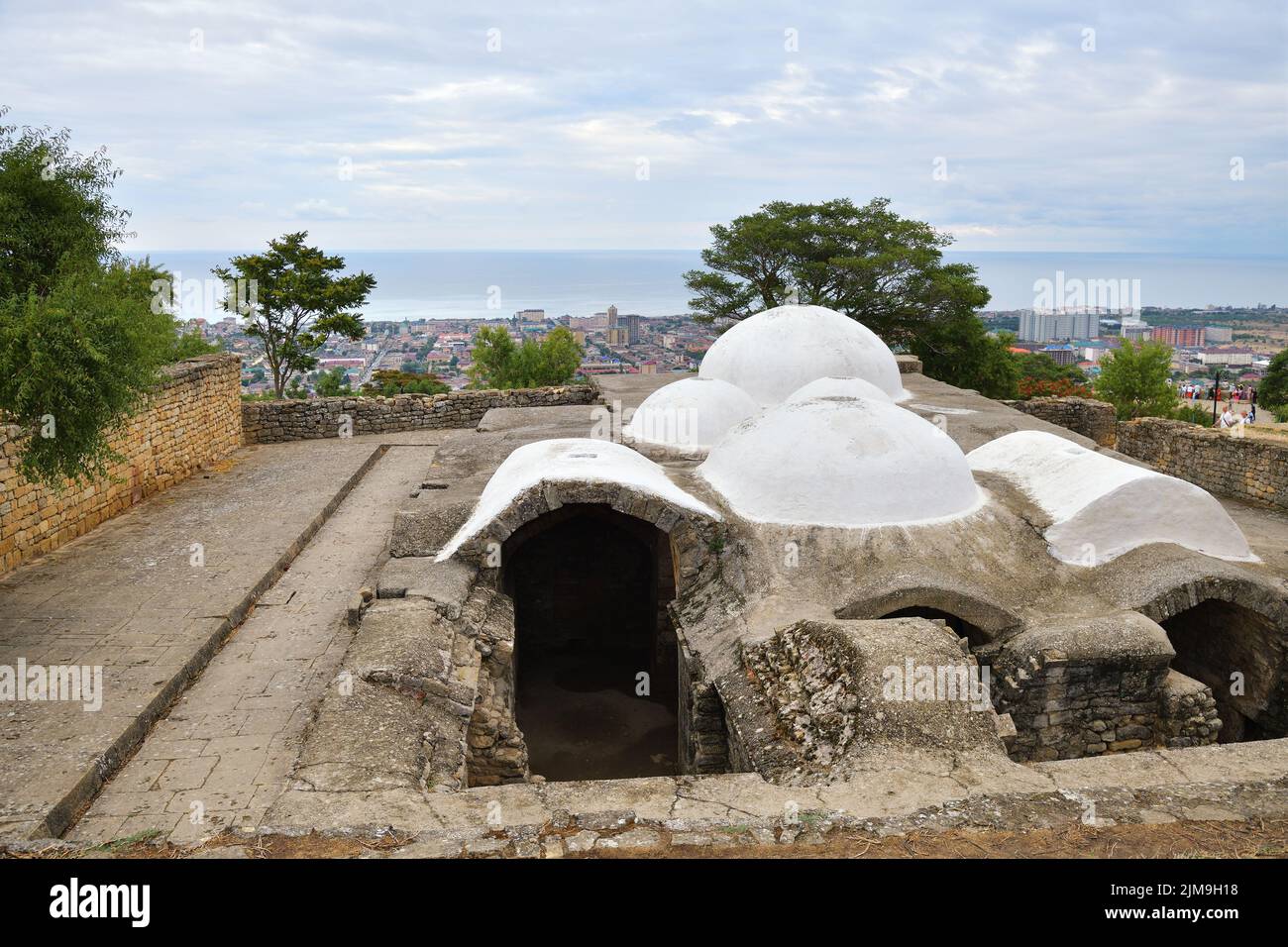 Khans Bath at the citadel of Naryn-Kala in Derbent. UNESCO world ...