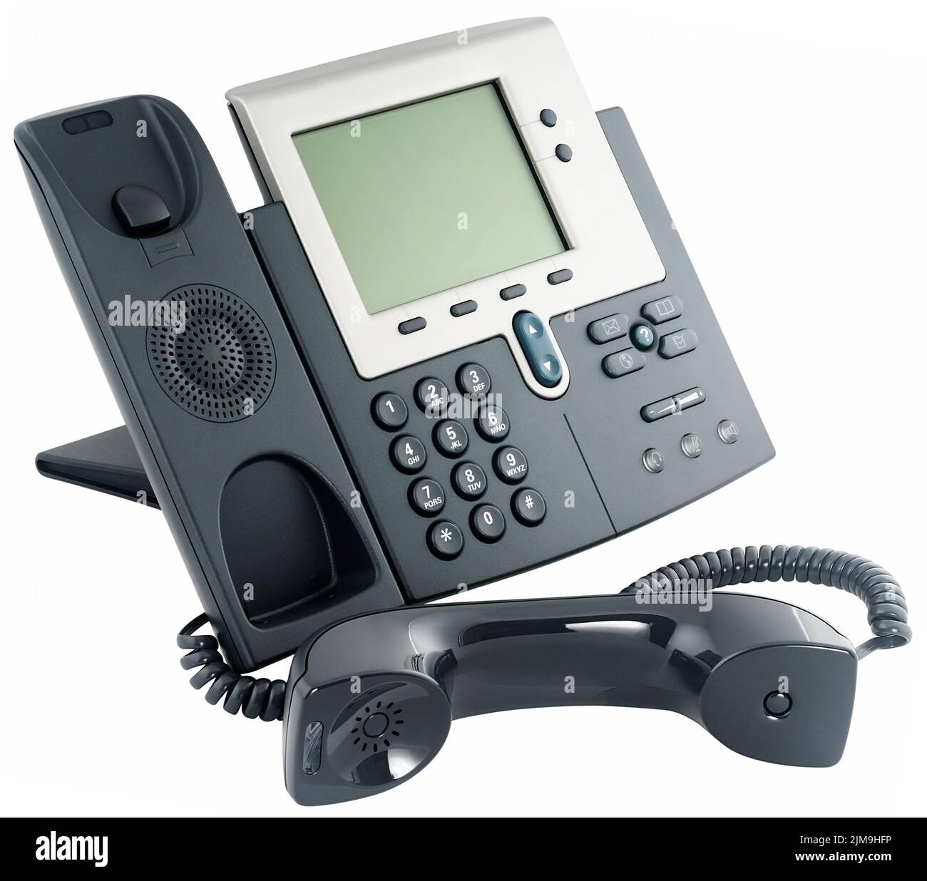 Office digital telephone set Stock Photo - Alamy