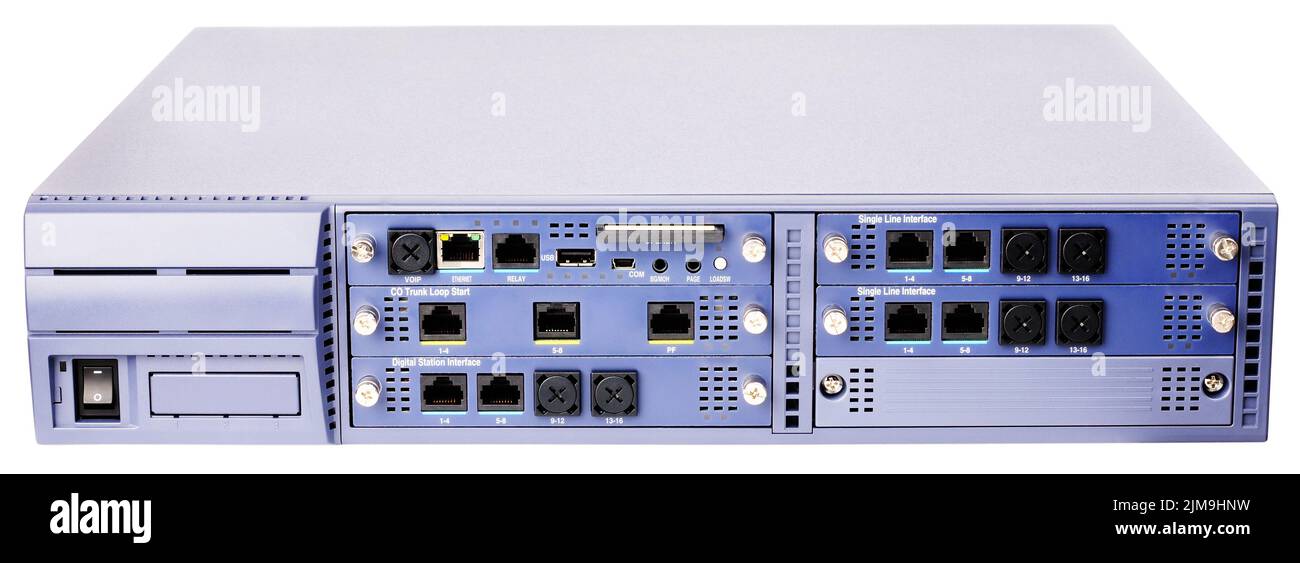 Phone switch system isometric view isolated on the white Stock Photo ...