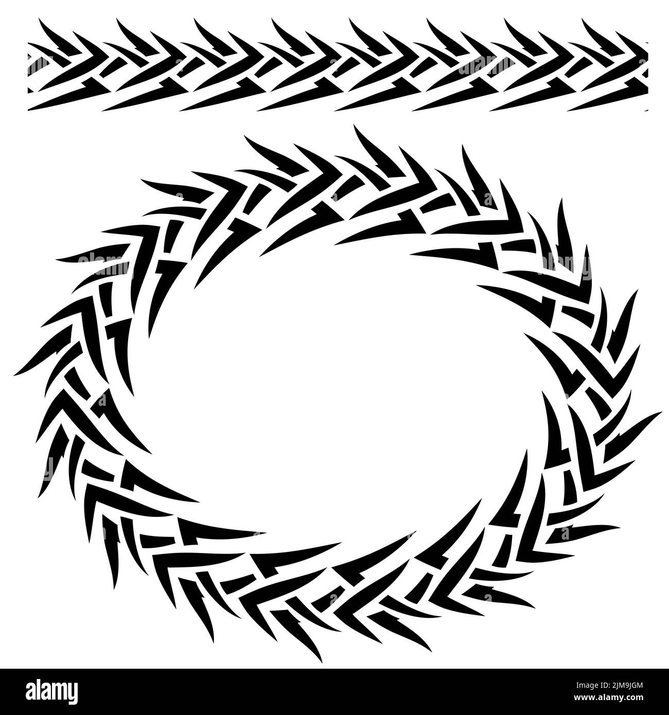 Border, frame, illustration Cut Out Stock Images & Pictures - Alamy