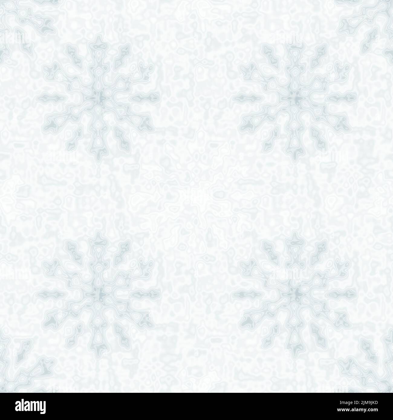 Soft ice blue snow flake pattern background. Simple minimal frosty blur ...