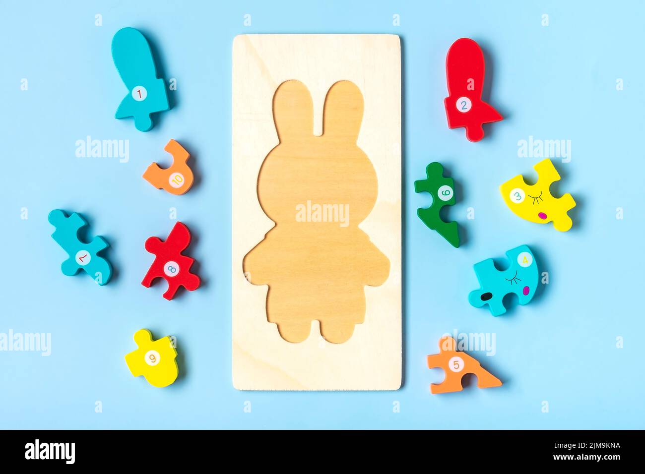 Set of shape Montessori style toys Children wooden eco friendly logic ...