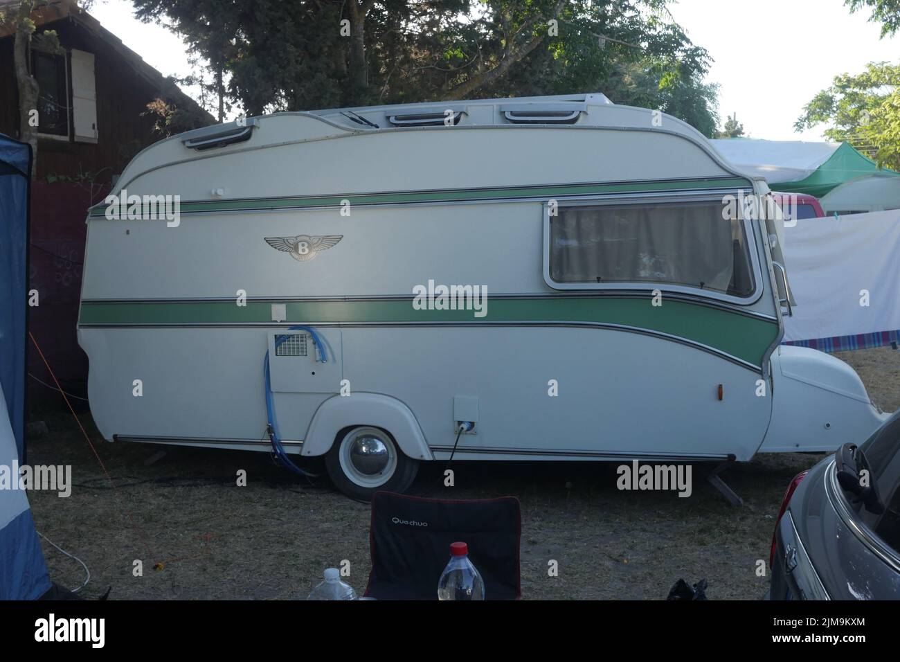 Elegant caravan design Stock Photo - Alamy