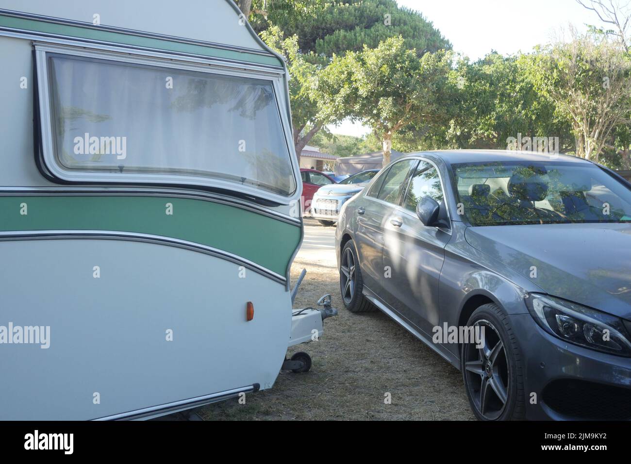 Elegant caravan design Stock Photo - Alamy