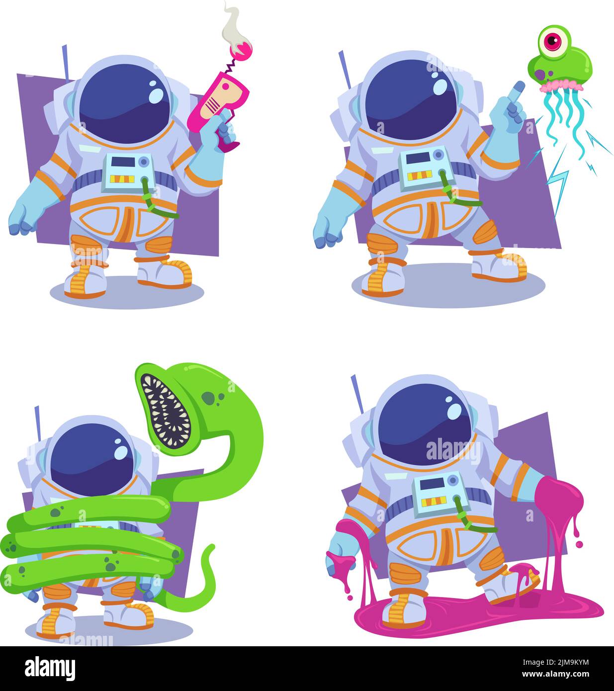 Astronaut Eating Clip Art