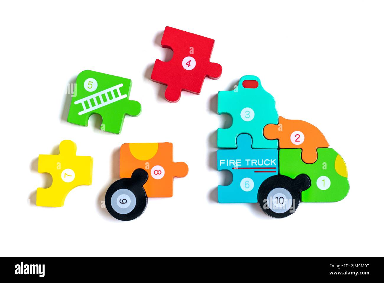 Set of shape Montessori style toys Children wooden eco friendly logic ...