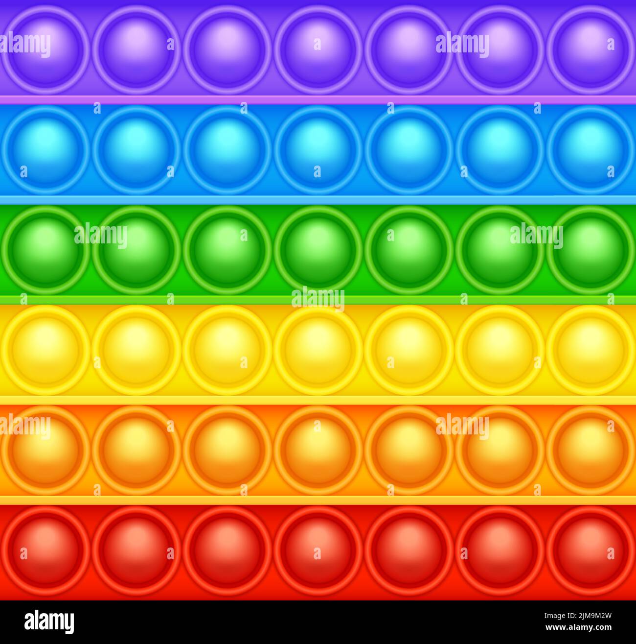 Colorful silicone anti-stress pop it toy texture, pattern. Trendy ...